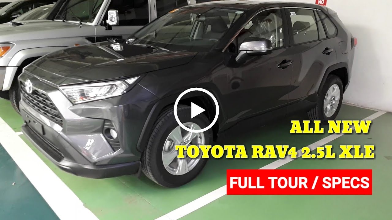 All New 2019 Toyota RAV4 2.5L XLE | Color Gray Metallic | Walk Around ...