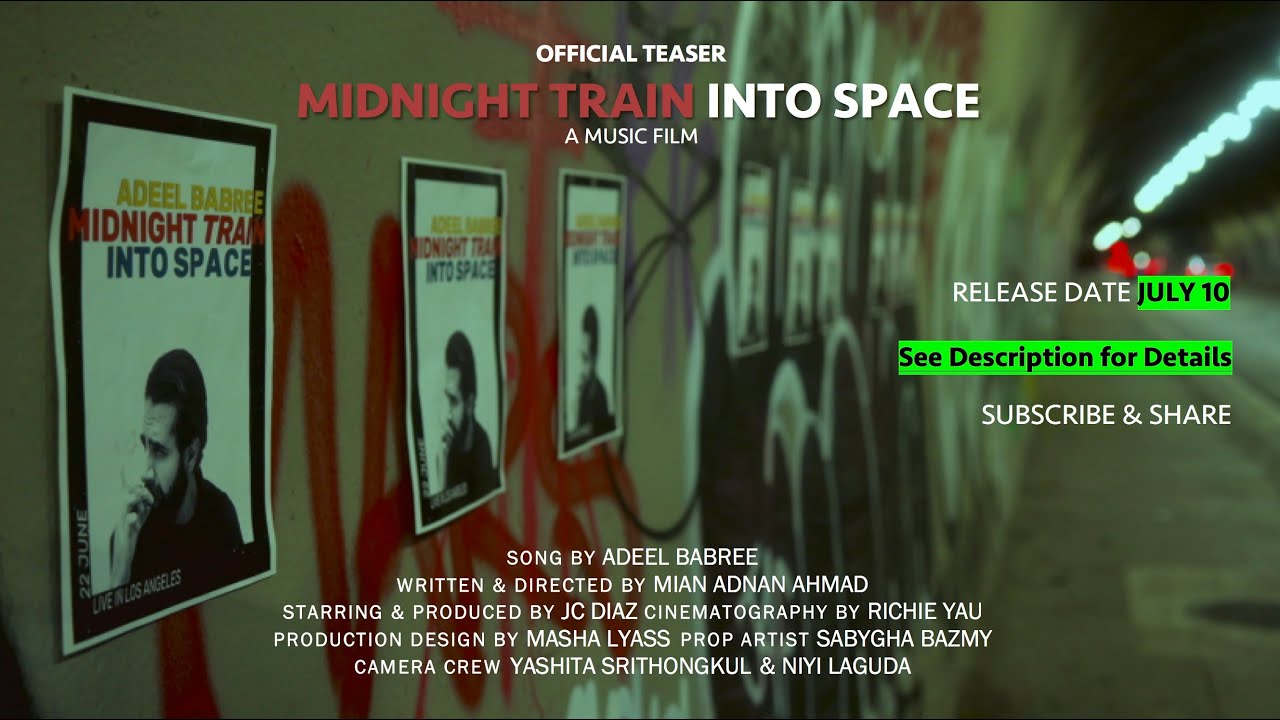 Midnight Train Into Space - Music Film (Official Teaser) - YouTube