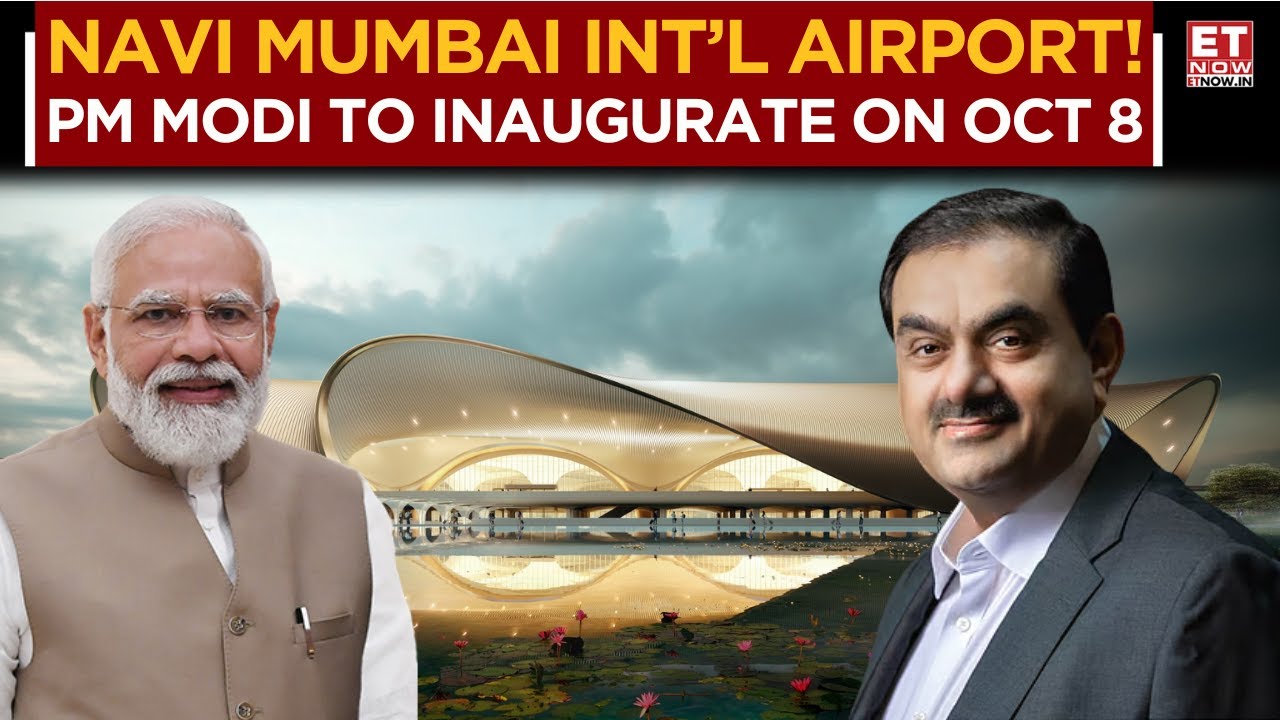 Navi Mumbai International Airport Inauguration | PM Modi to Flag Off ...