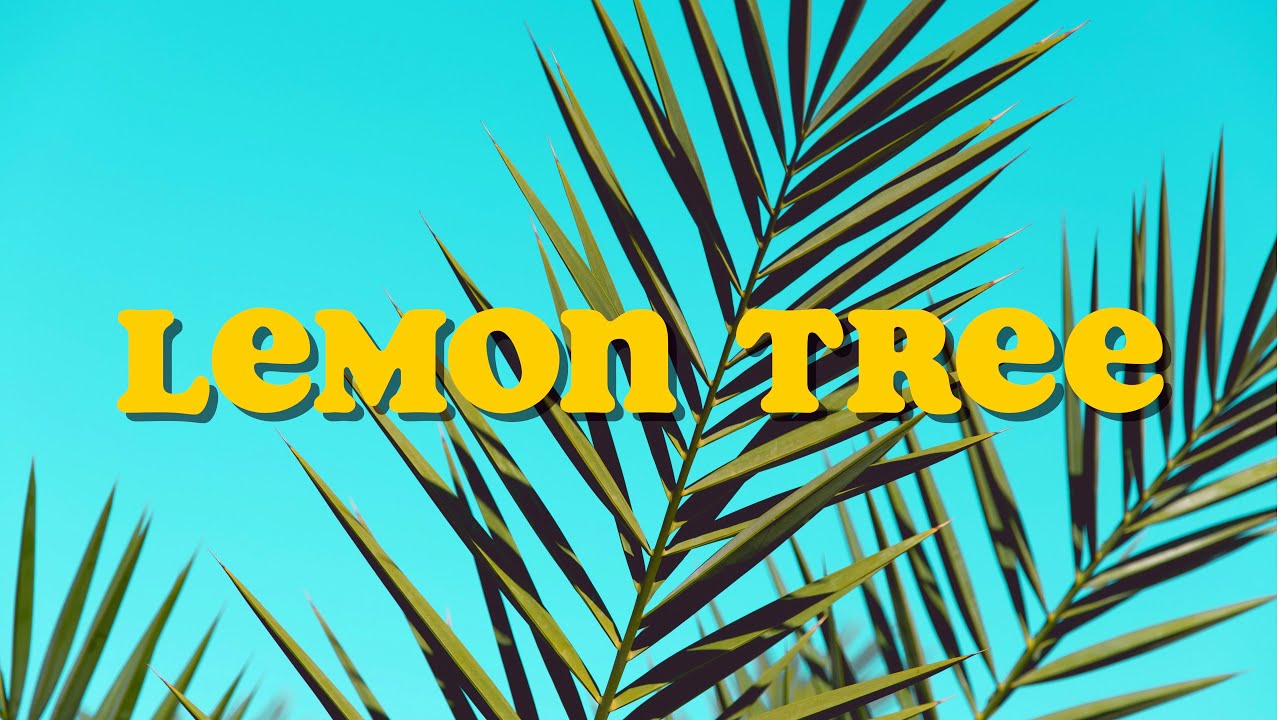 Lemon Tree (Cover by Sarah) Lyric Video 레몬트리 어린이 커버 가사 - YouTube