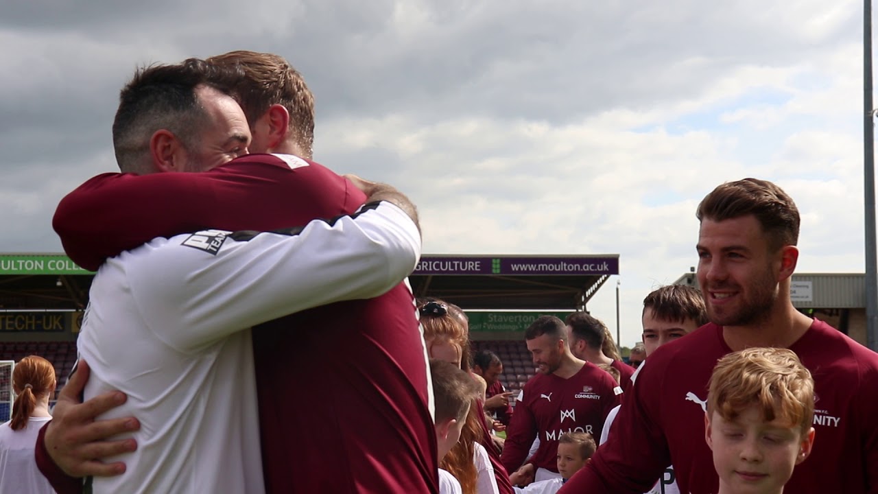 Supporting Archie's Army and the Northampton Town Community Trust - YouTube
