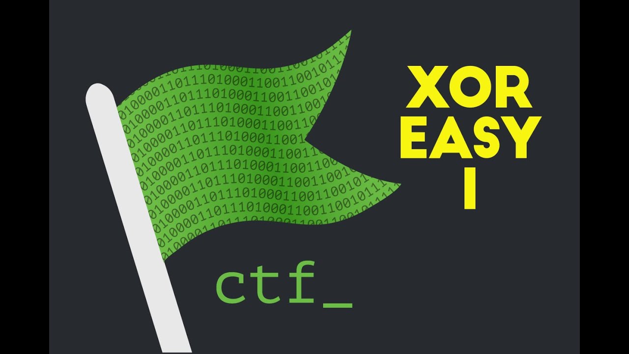 CTF Xor level easy 1 - YouTube
