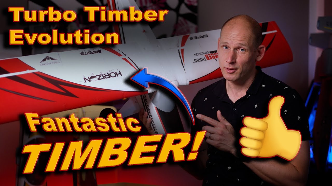 E-Flite Turbo Timber Evolution - Fantastic Timber! - YouTube