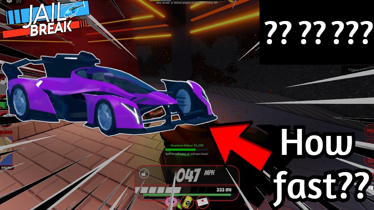 How fast is the Roblox Jailbreak Scorpion for Powerplant Robberies ...