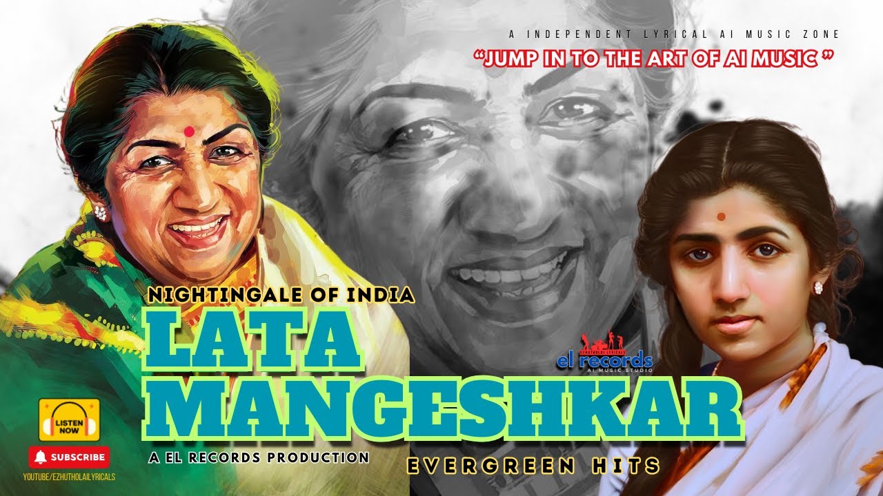 NIGHTINGALE OF INDIA | LATA MANGESHKAR | Golden Hits Vol -03 | AI Music ...