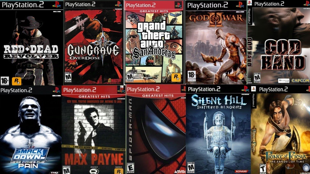 Top 50 Best PS2 Games of All Time |50 Amazing PlayStation 2 Games - YouTube