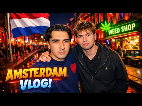 AVRUPANIN GÜNAH MERKEZİ AMSTERDAM VLOG! 🇳🇱 | BURADA HER ŞEY SERBEST!🚫