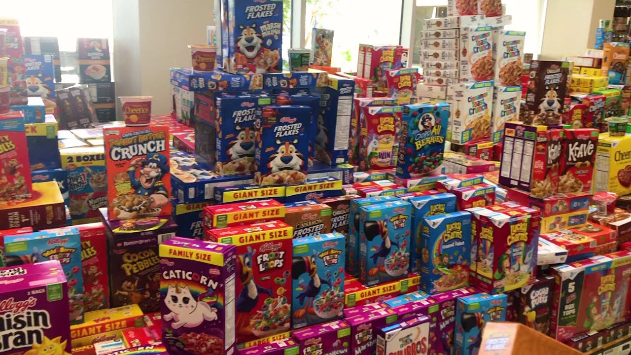 Rowan Cereal Drive - YouTube