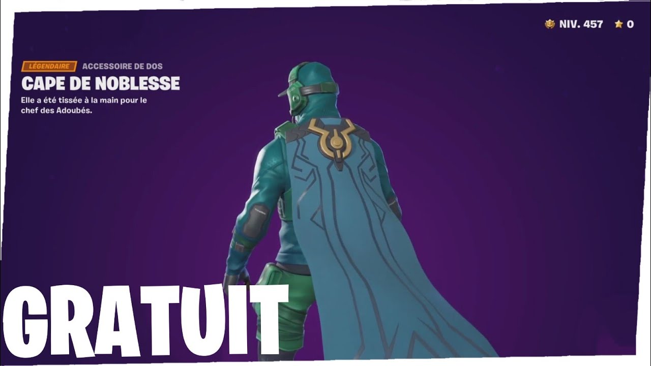 UNE CAPE SECRETE POUR TOUT LE MONDE SUR FORTNITE ! (Noble Shroud ...