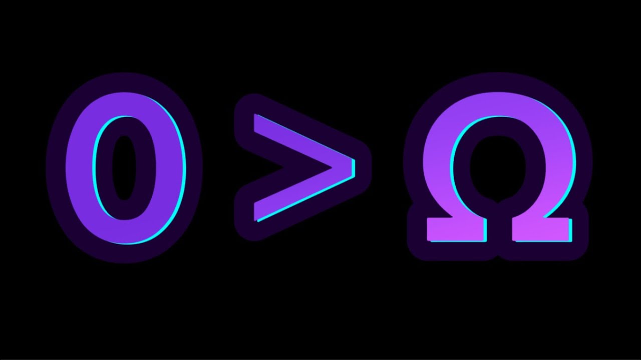 Numbers 0 to Ω ( My first video that fully went to absolute Infinity ...