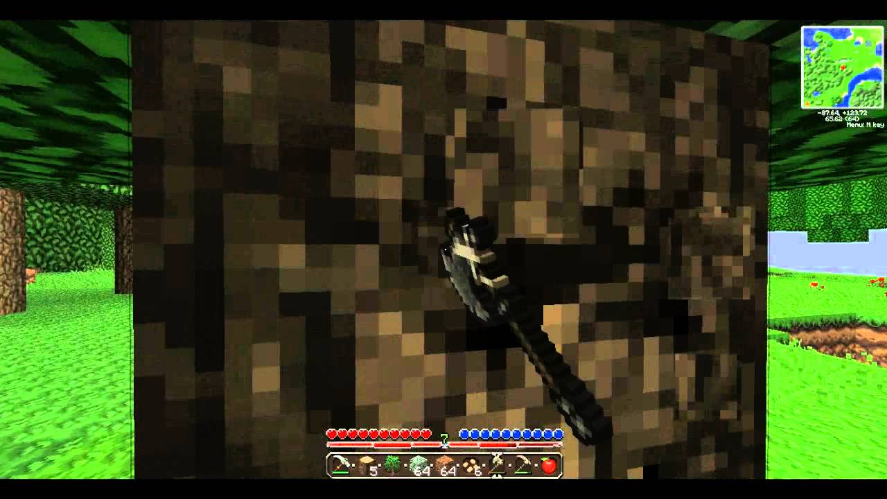 Minecraft Survival in DokuCraft - Episode 2 - Ravine Death Fall! - YouTube