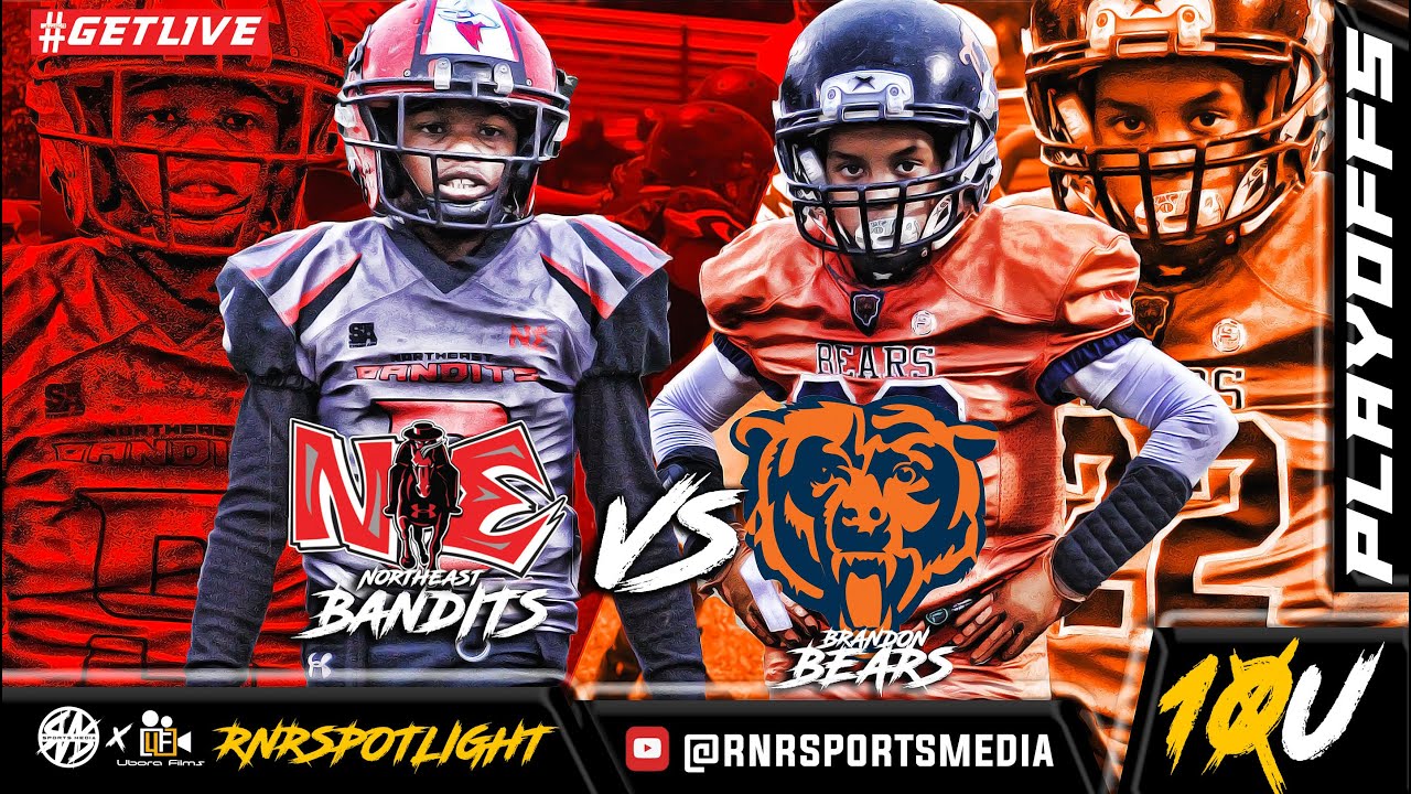 North East Bandits VS Brandon Bears | 10U | TBYFL Playoffs - YouTube
