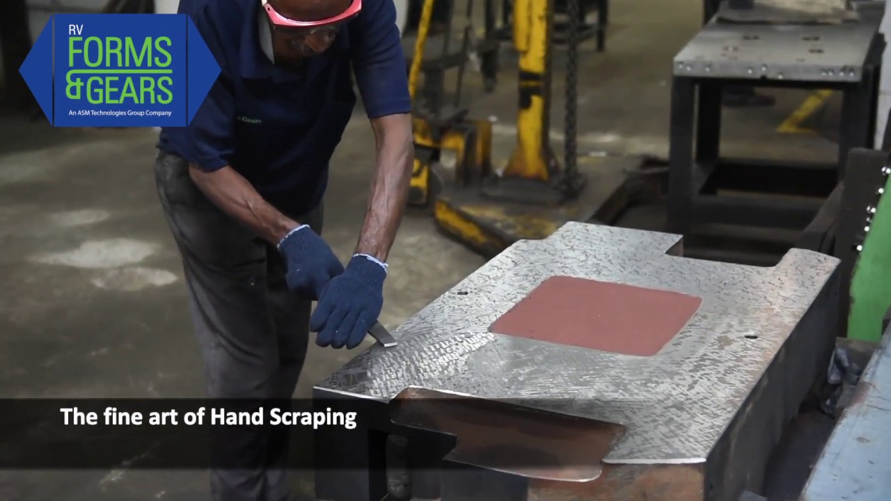 The fine art of Hand Scraping - YouTube
