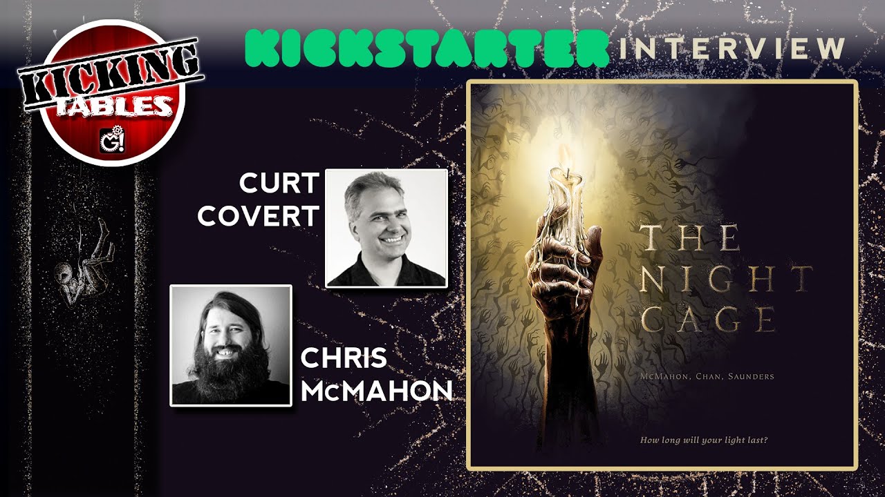 The Night Cage Boardgame Kickstarter Interview with Curt Covert and ...