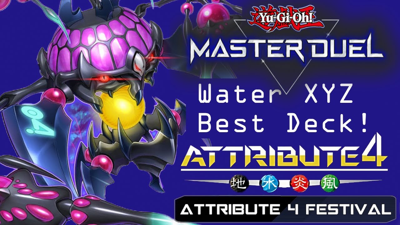 WATER XYZ BEST DECK FOR THE ATTRIBUTE FESTIVAL + GIVEAWAY PLAYMAT ...