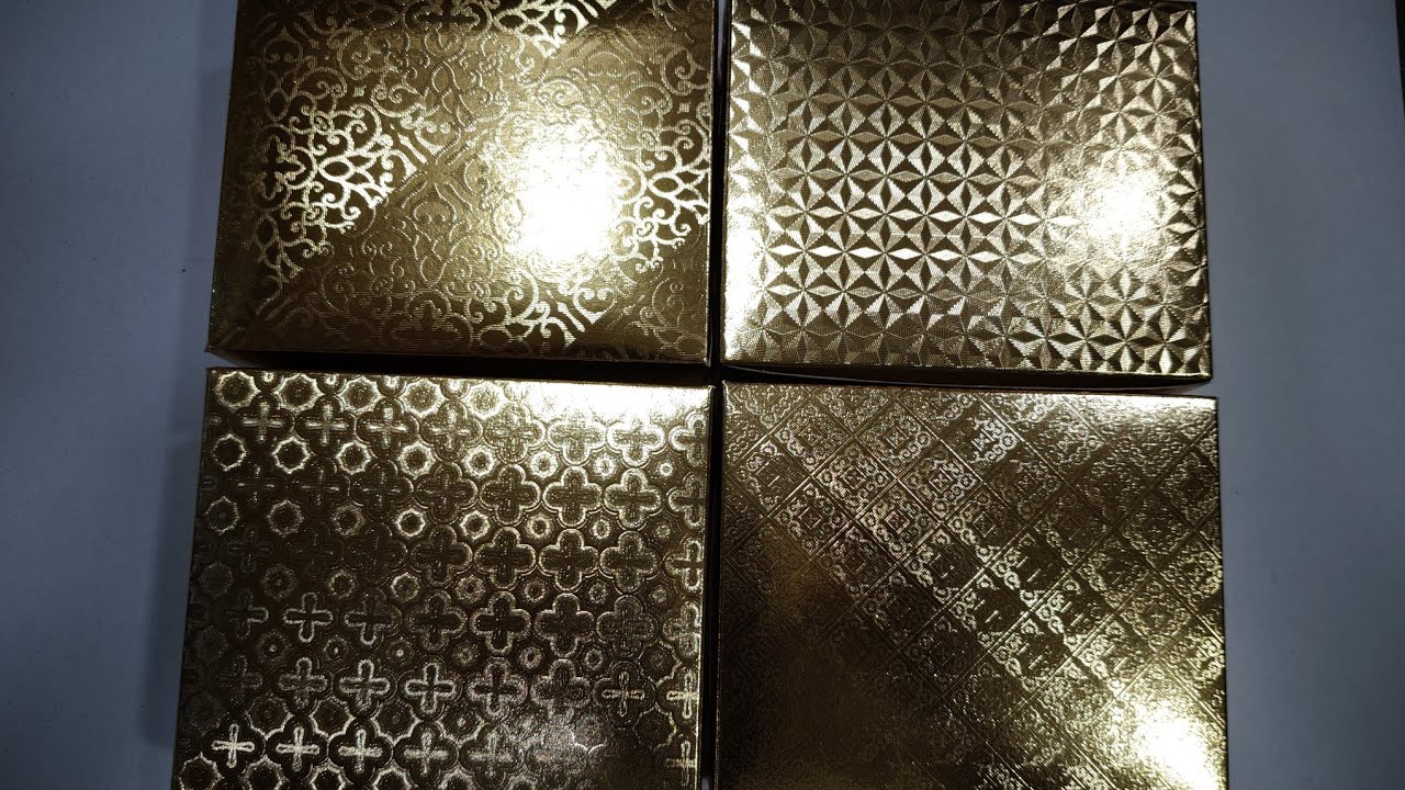 3D Sweet Box and Gift box 1/4kg and 1/2 kg - YouTube