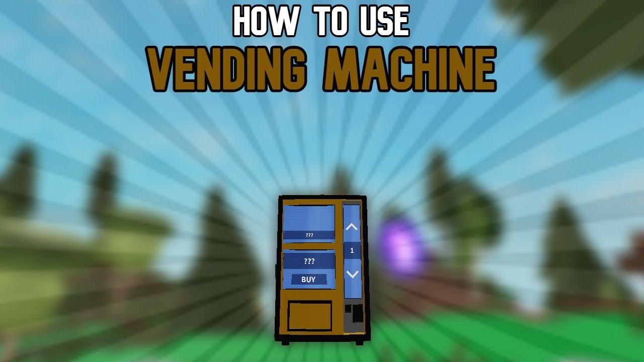 HOW To USE The VENDING MACHINE | Roblox Skyblock - YouTube