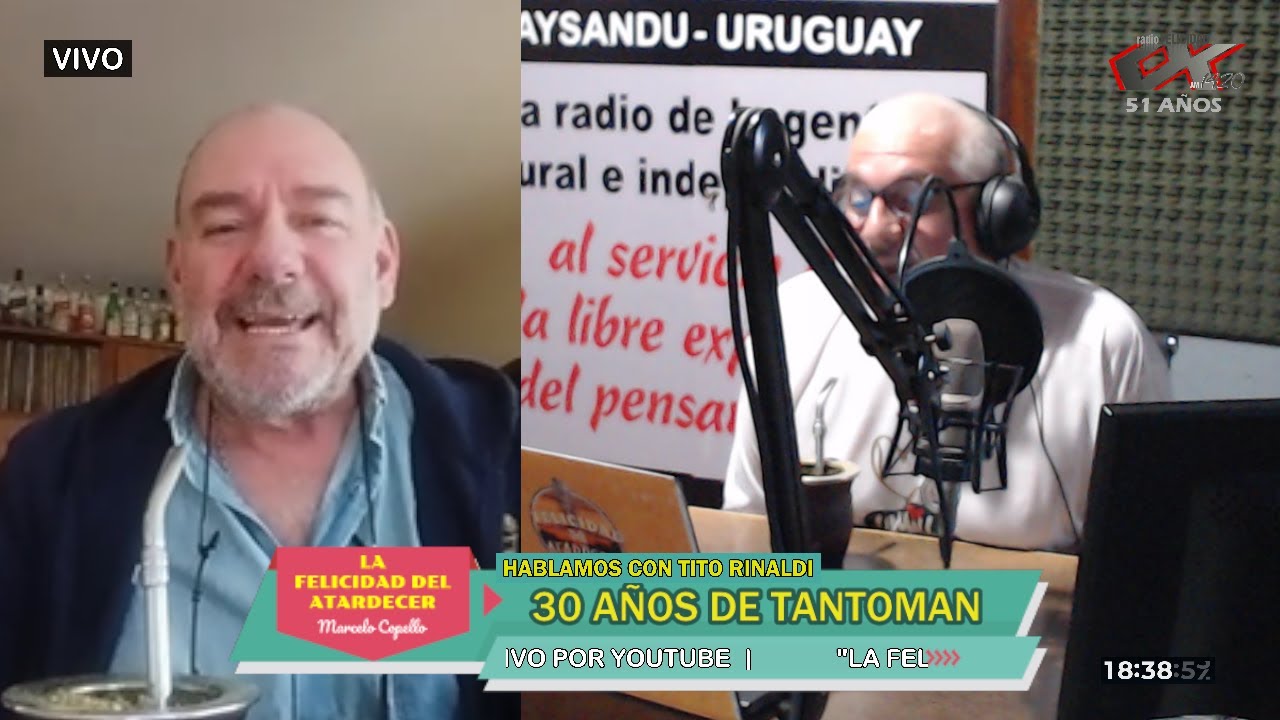 HABLAMOS CON TITO RINALDI | 30 AÑOS DE TANTOMAN EL 12 OCTUBRE EN EL ...