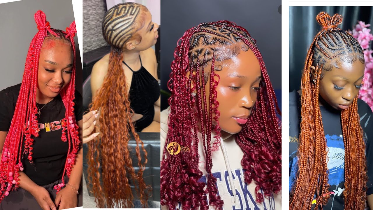 ️2024 Best Braids Hairstyle Ideas with Beautiful Cornrow Designs ️ ...