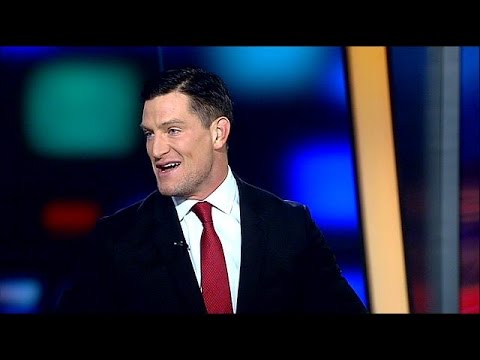 New York Giants punter Steve Weatherford becomes sports anchor - YouTube