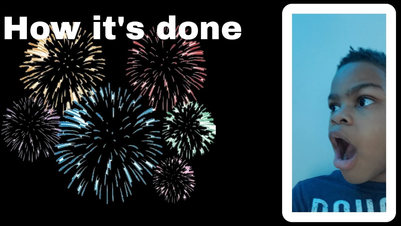 How to make a rainbow firework - YouTube