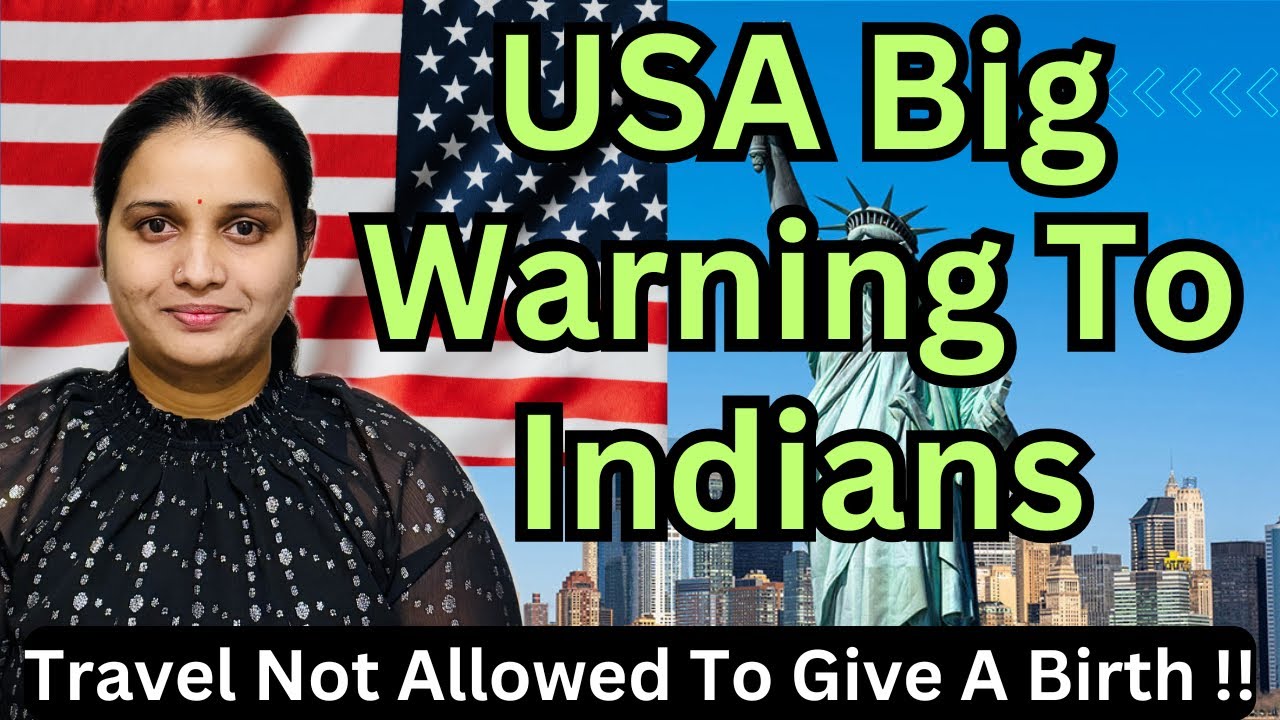 USA issues New WARNING for INDIAN Travelers||# ...