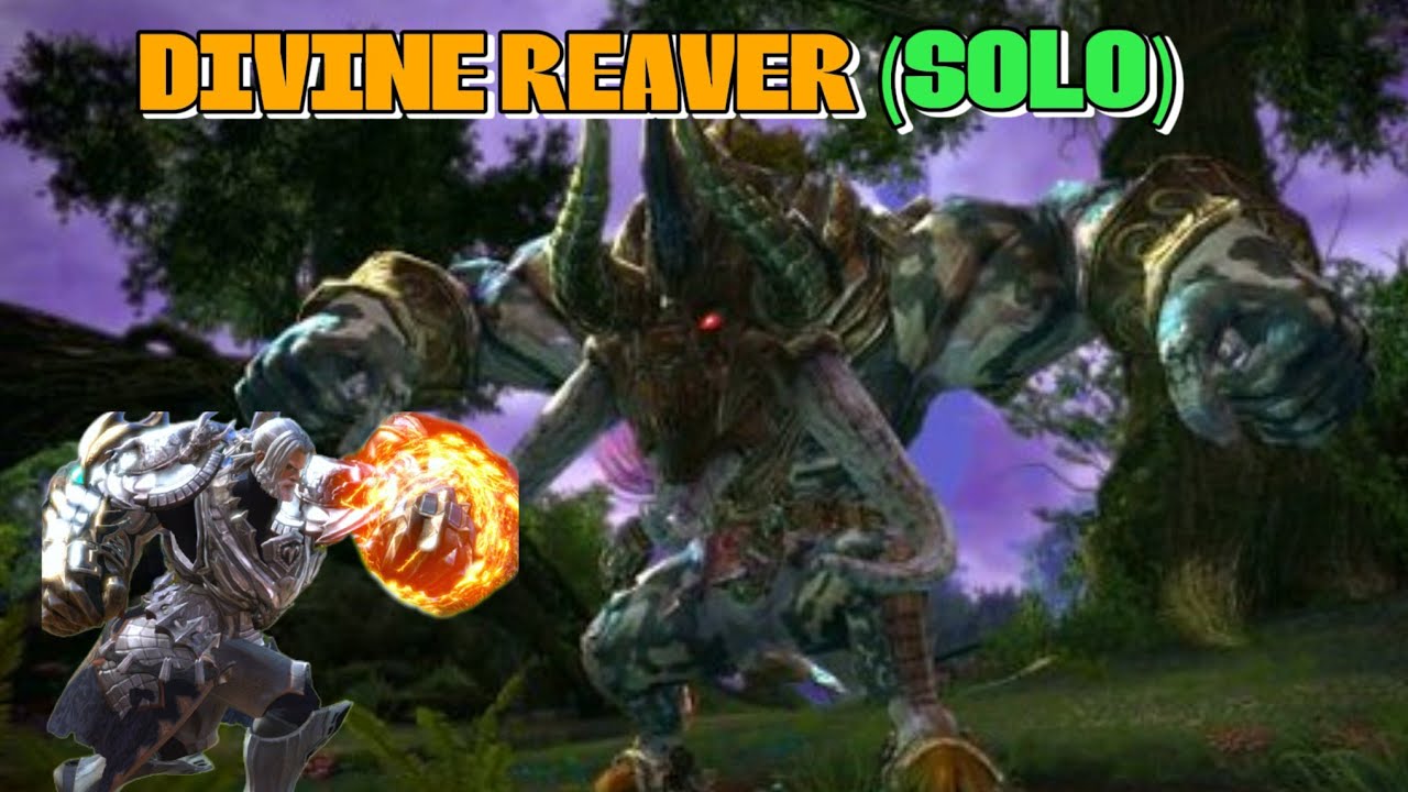 Tera-Console || World Boss Divine Reaver (solo) || Brawler (no commentary) :v - YouTube