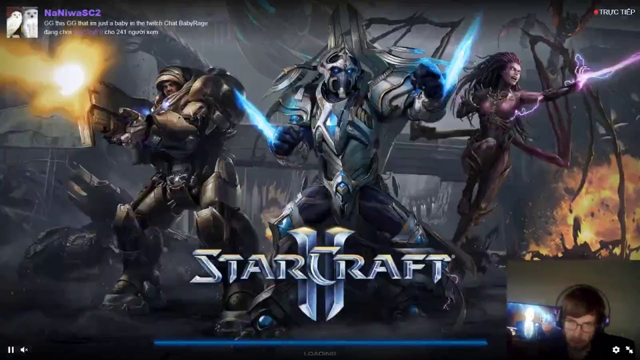 NaniwA Stream SC2 - Skytoss ăn hành sml - YouTube