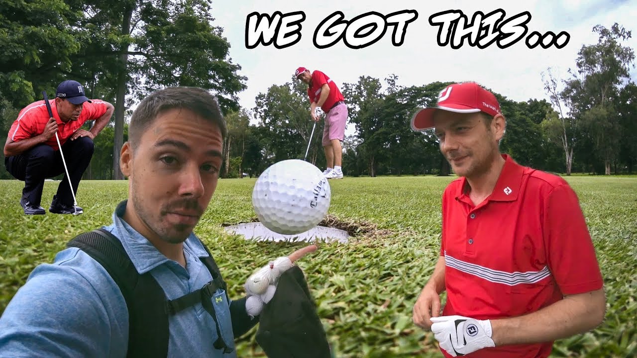 Worst Golf Shots Of All Time ⛳Funny Golf Battle in Chiang Mai. 18 Holes ...