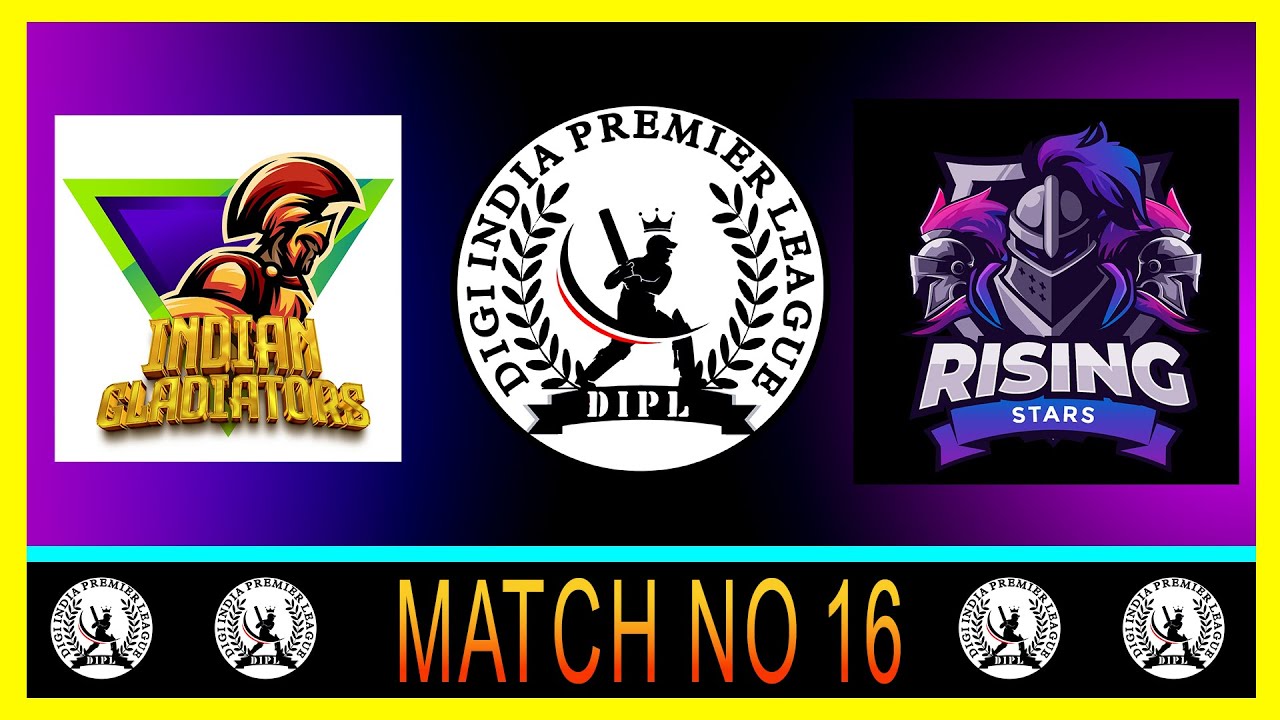Indian Gladiator vs Rising Stars || DIPL 2 || LIVE - YouTube