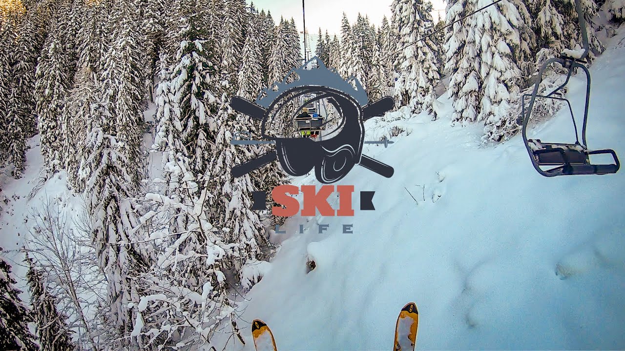 Scenic Chair Lift Ride - SkiWelt - Timelapse - YouTube