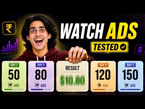 I Tried Ads Watching Earning Website For 7 Days (My Result)