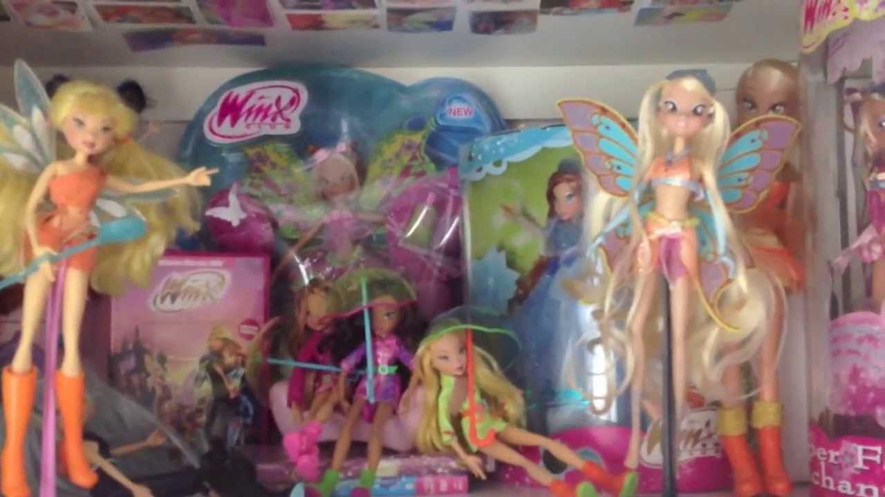 My Winx Club Dolls Collection + Stuff april 2013! Update - YouTube