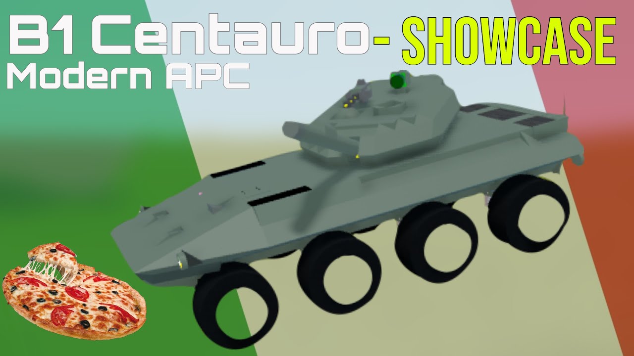 B1 Centauro Showcase Roblox Plane crazy - YouTube