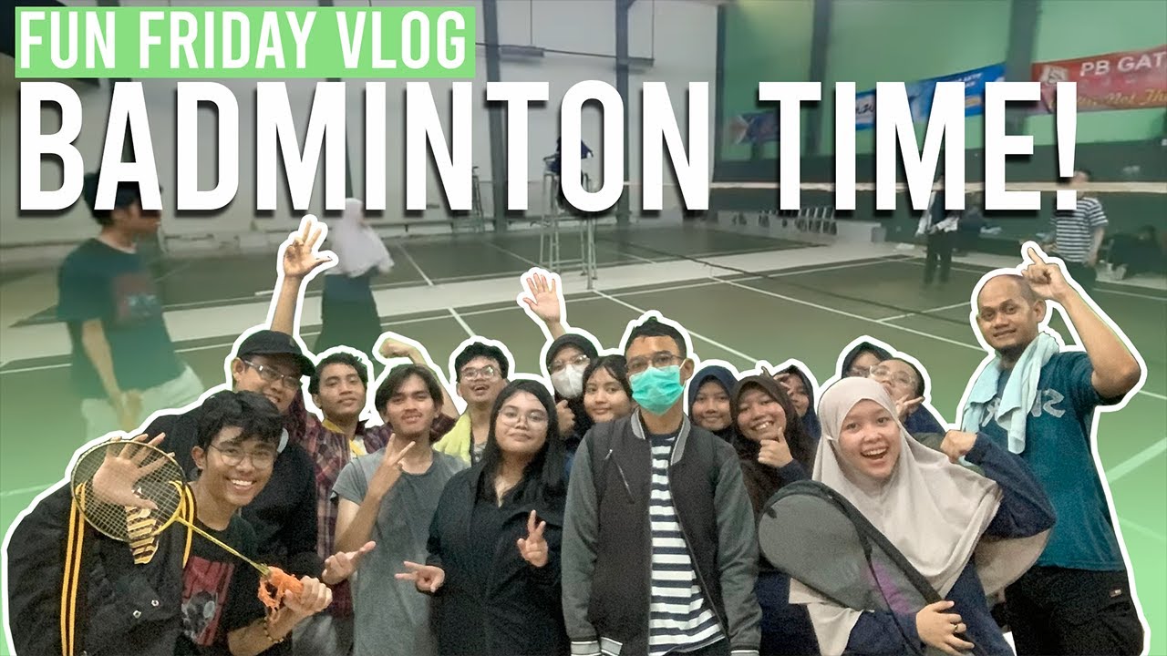 Fun Friday : Badminton TIme! - Getter Studio Vlog - YouTube