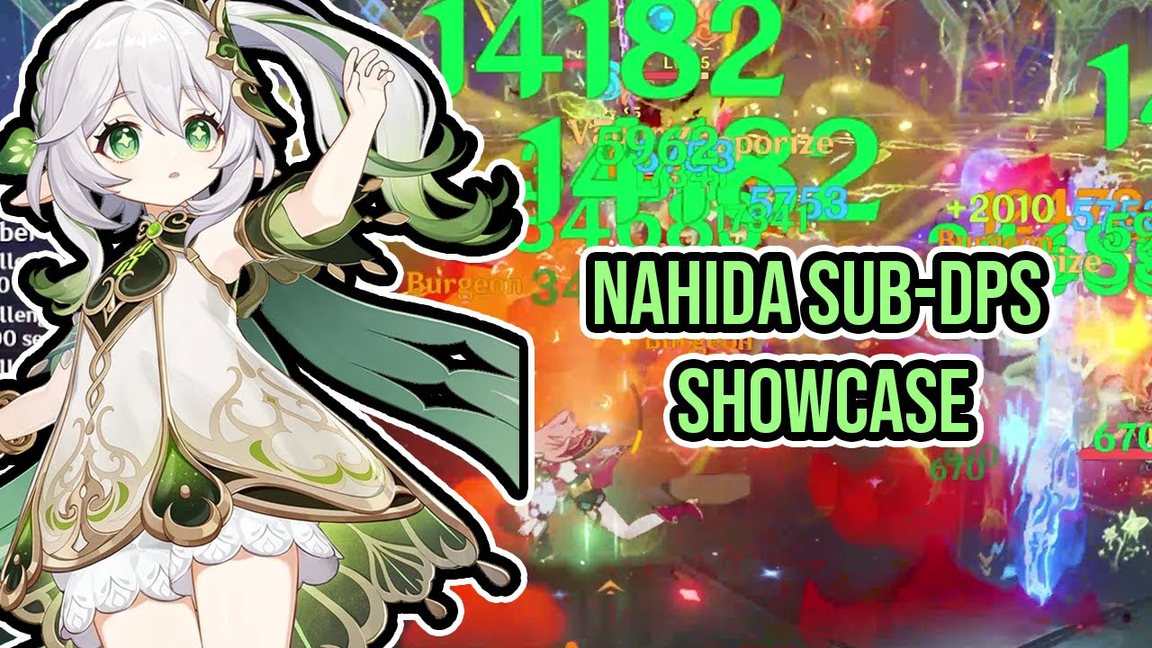 [Genshin Impact] Nahida C2R1 Sub-DPS Showcase - YouTube
