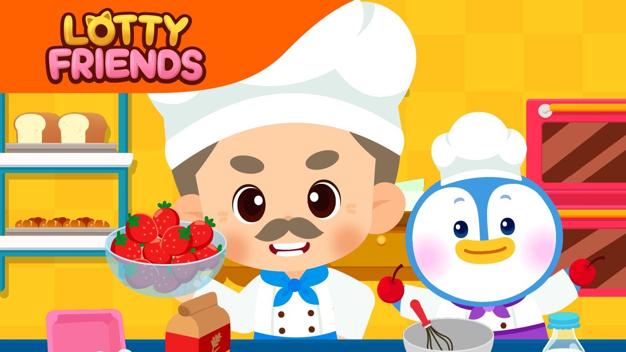 The Baker Song 👨🏻‍🍳🧁| Kids Songs & Nursery Rhymes | Job Song | I Am a ...