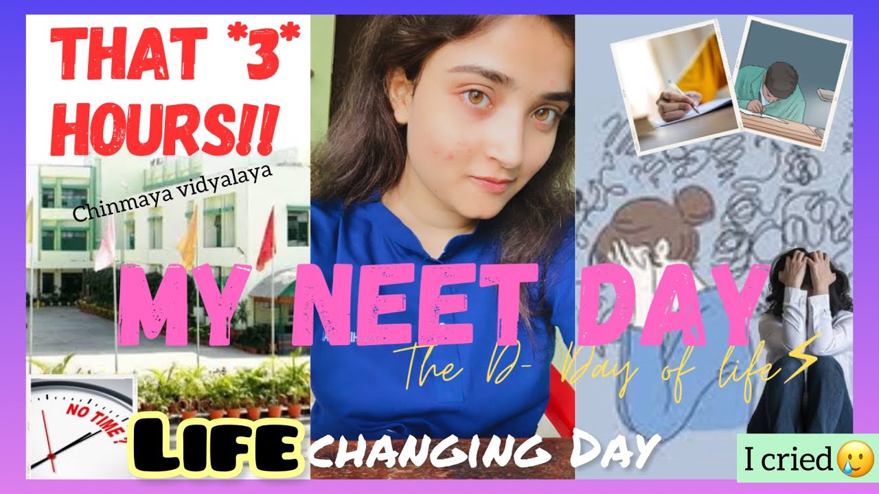 ️My NEET Day⚡️~ That 3 hours!!🥺 | realistic*| I cried*| No time*| Panic ...