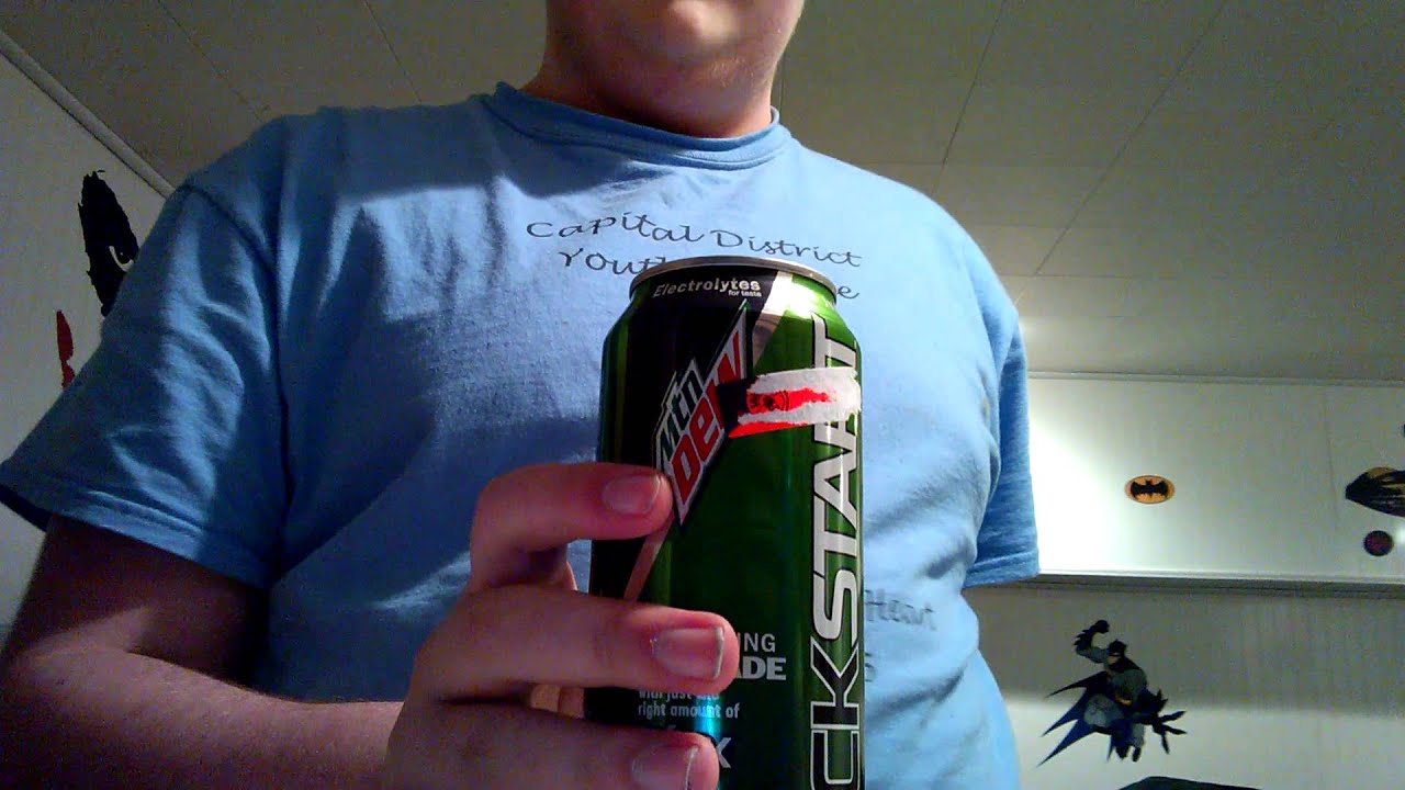 First Taste Mountain Dew Kickstart Limeade - YouTube