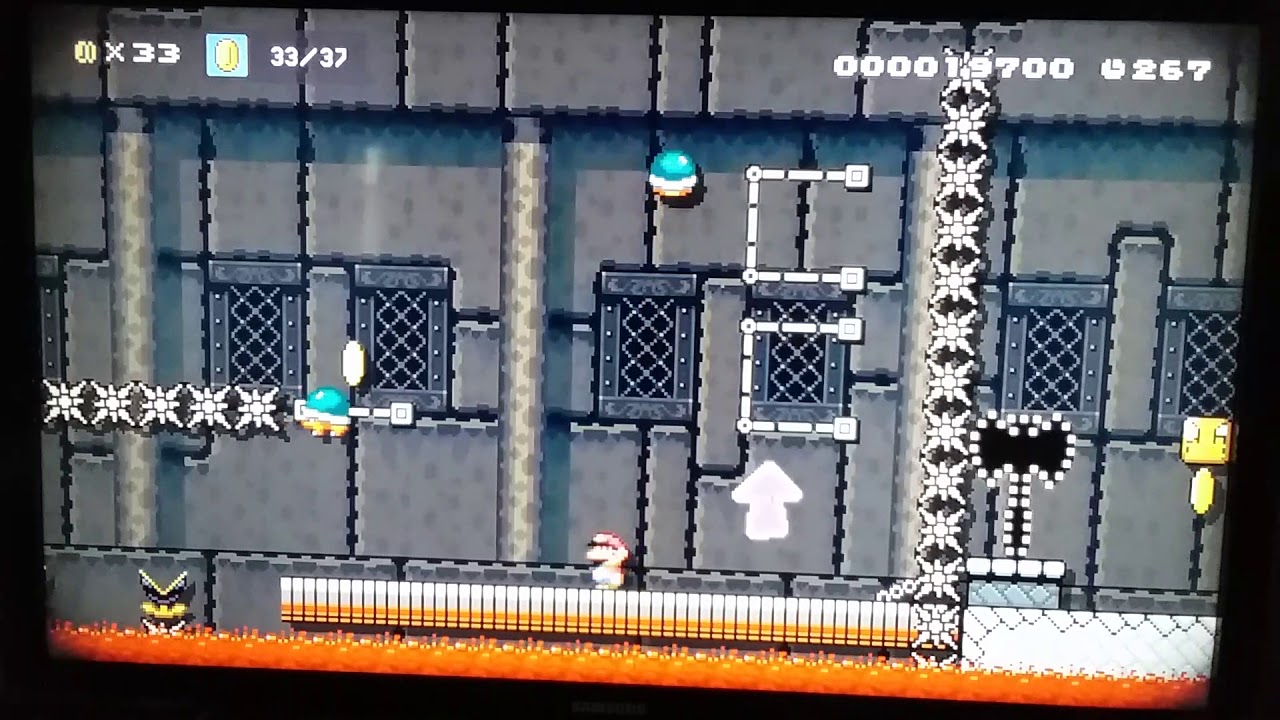 Cleared my hardest Mario maker 2 Level yet - YouTube