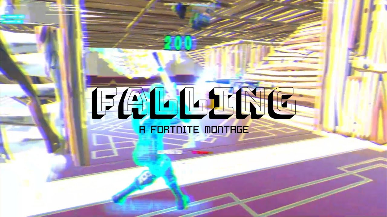 FALLING | A FORTNITE MONTAGE - YouTube