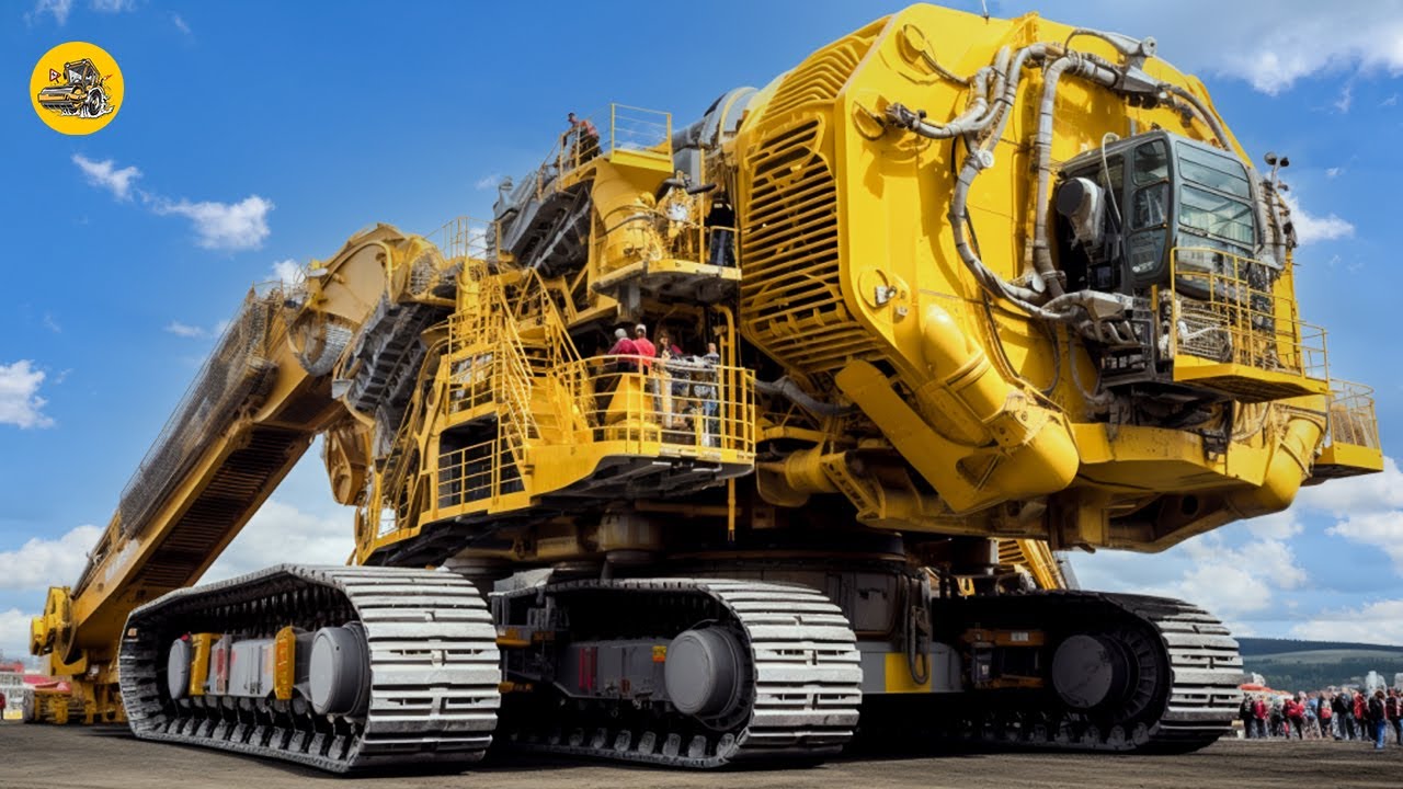 Biggest Heavy Equipment Construction Machines Working At Another Level ...