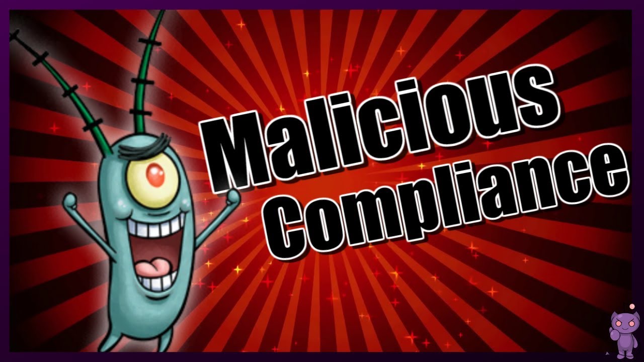 Malicious Compliance | Unfortunate Screensaver - YouTube