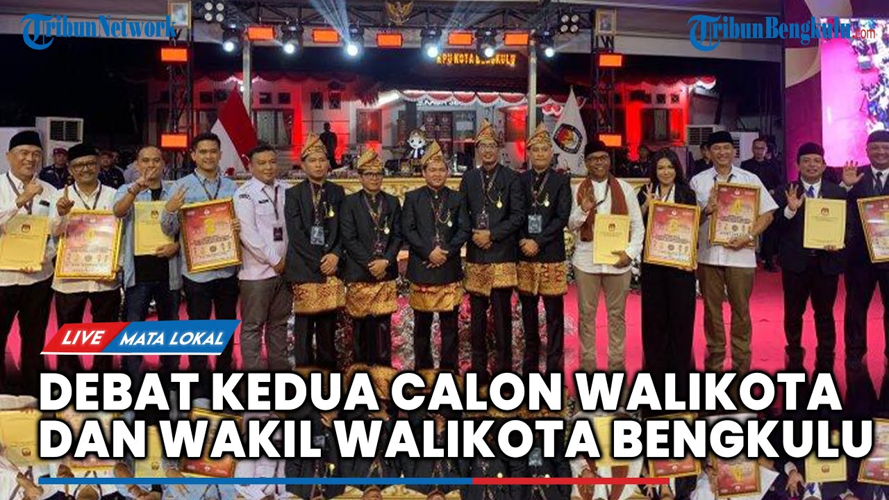 🔴LIVE : Debat Kedua Calon Walikota dan Wakil Walikota Bengkulu, Intip ...