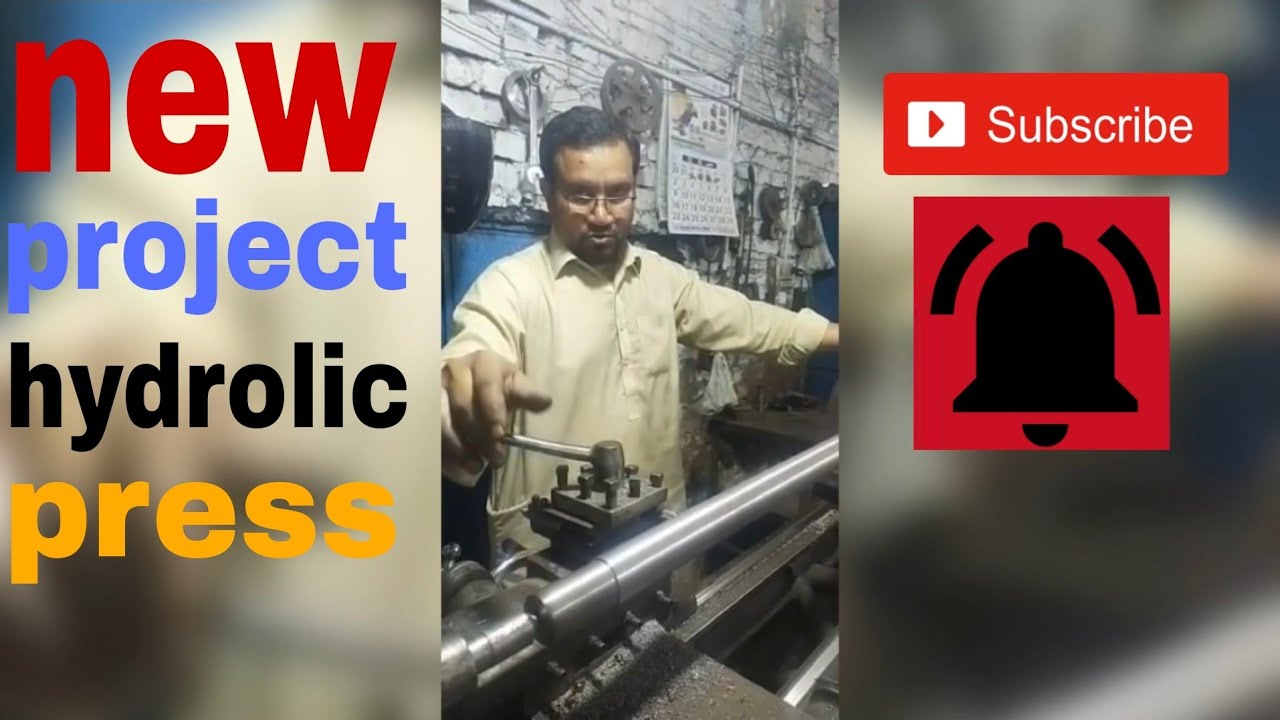 New project hydrolic press part 1 || Bawa G Technical - YouTube