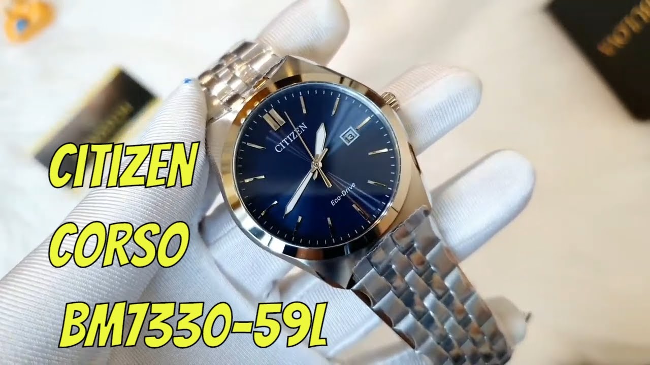 Citizen Corso BM7330-59L ecodrive - YouTube