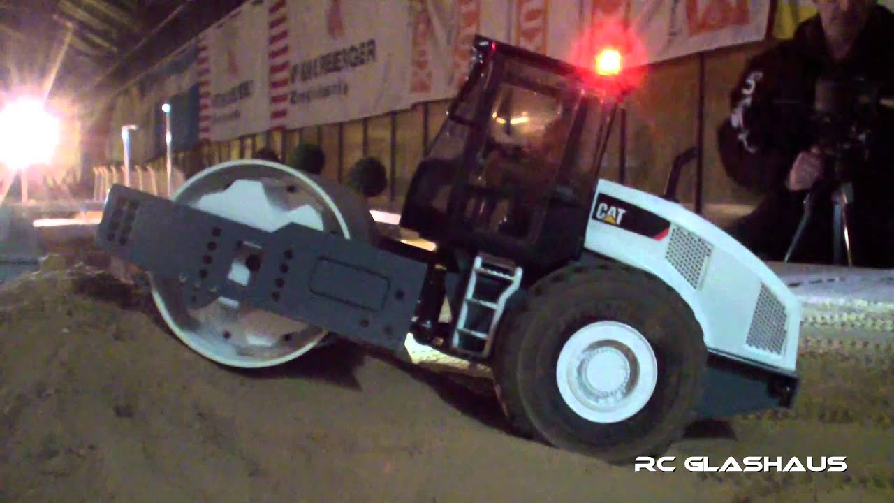 Bruder vibratory roller conversion - YouTube