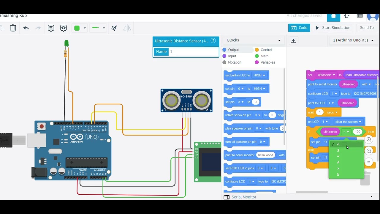 Distance Measuring Model By Using Tinkercad - YouTube