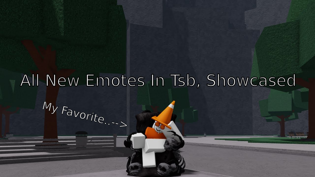 All 16 New Emotes In TSB - YouTube