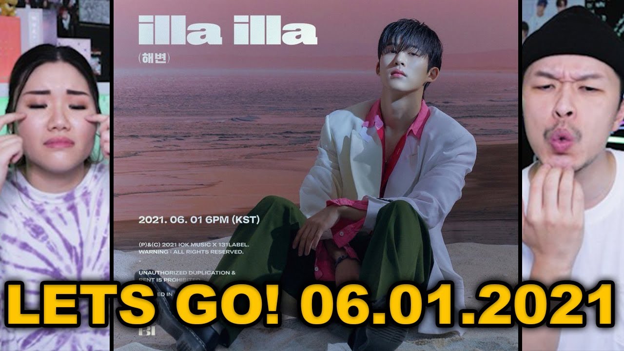 B.I 비아이 - ‘해변 (illa illa)’ LYRIC MOOD FILM | REACTION! - YouTube